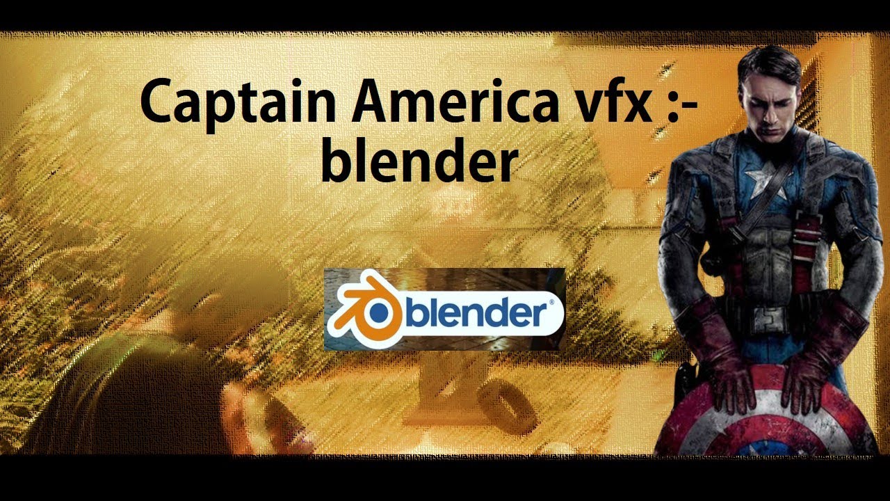 Captain America shield throw- blender vfx!!(TUTORIAL COMING SOON) - YouTube
