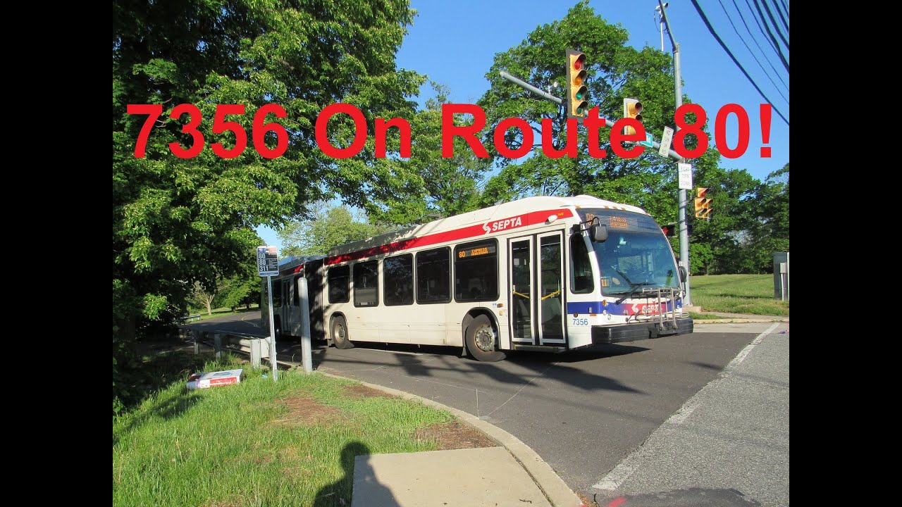 NeoplanDude | SEPTA 2014 NovaBus LFS-A HEV #7356 On Route 80 Express ...