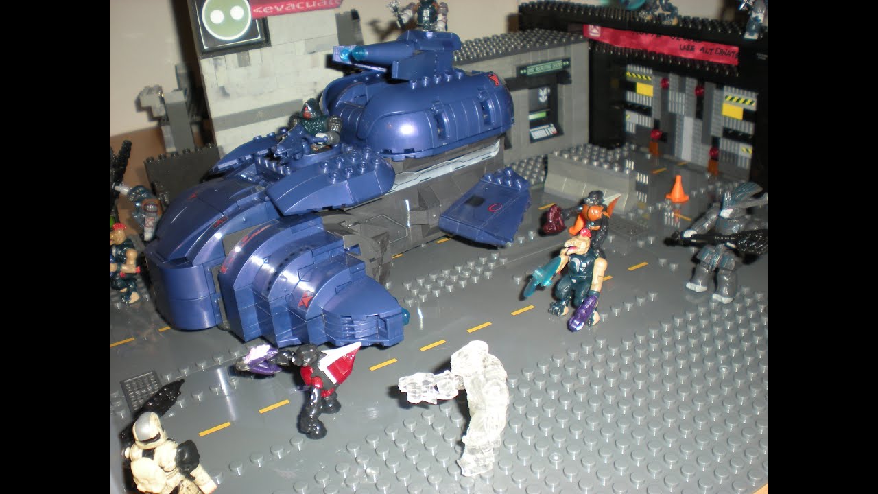 Halo Mega Bloks New Mombasa MOC (Update #1) - YouTube