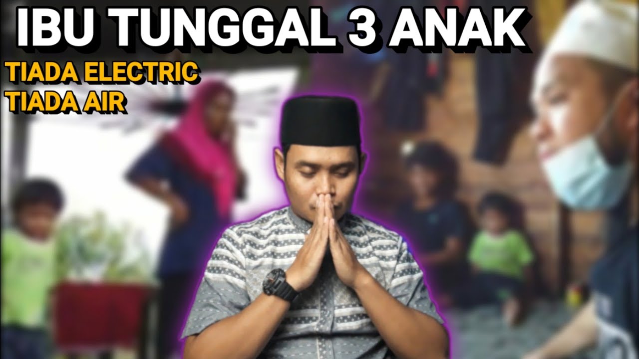 Ibu tunggal hidup di rumah tiada electric tiada air, Ustaz ebit lew ...