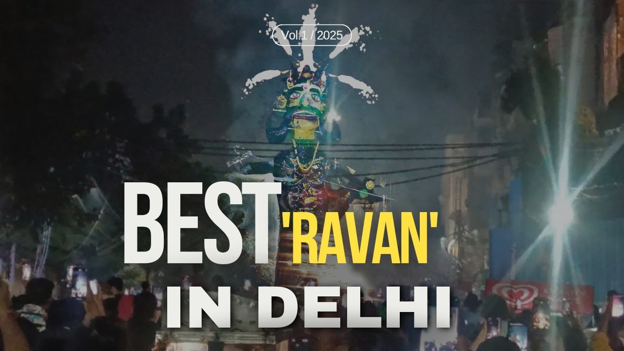Best ravan in delhi (Patel nagar )😍 | sabse bada ravan 🤩| maza aajaiga ...