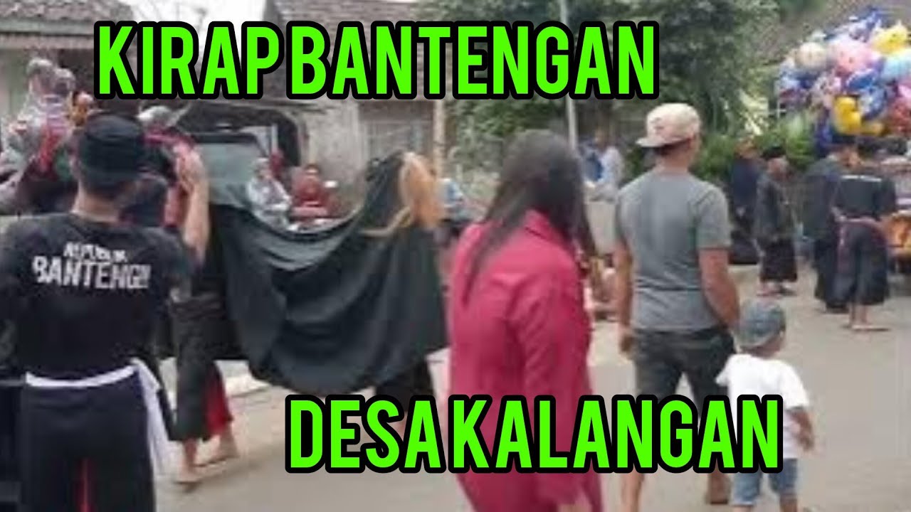 kirap budaya desa kalangan - YouTube