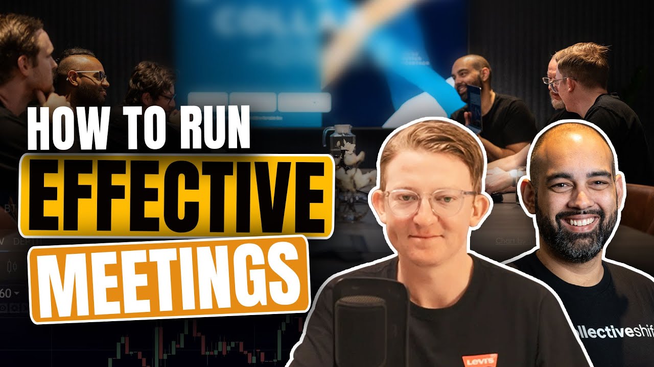 Ep 52 How To Not Run Sh t Meetings - YouTube