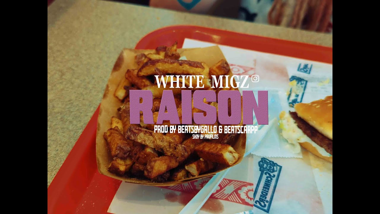 white migz - raison (produit par beatsbycarpp & beatsbygallo) - YouTube