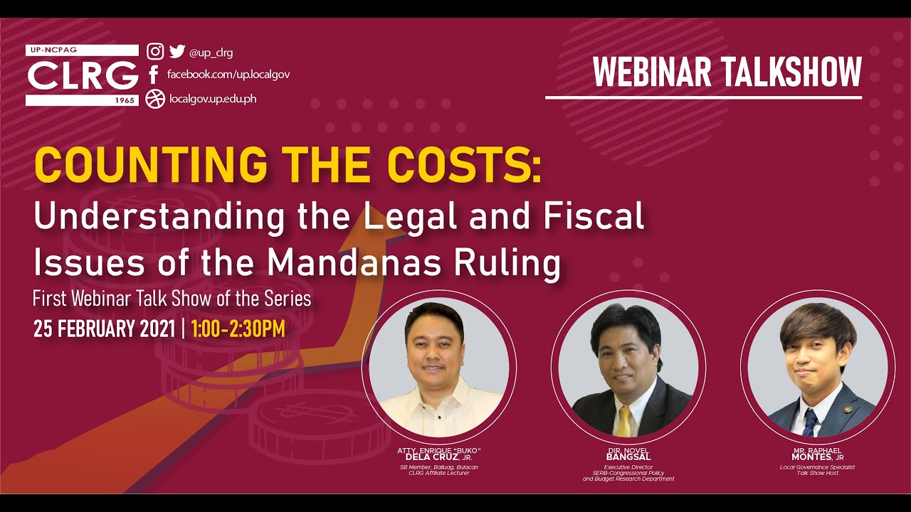 Counting the Costs: Understanding the Legal and Fiscal Issues of the ...
