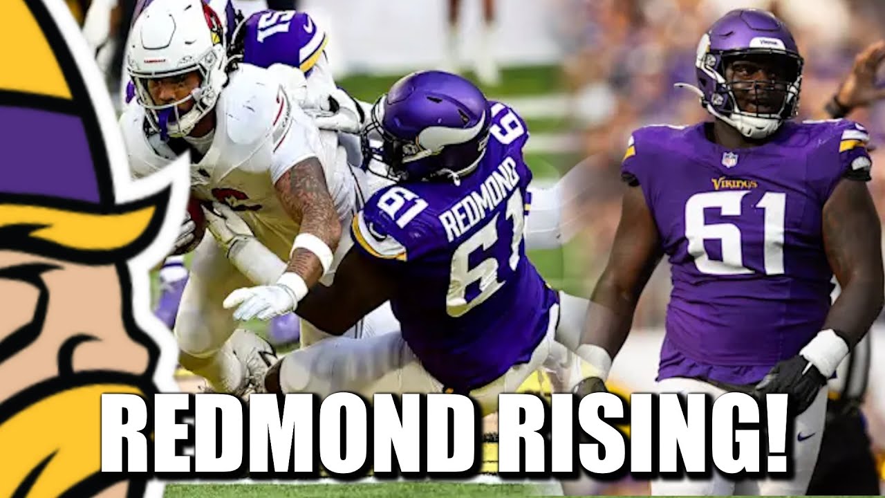 DT Jalen Redmond is RISING for the Minnesota Vikings! - YouTube
