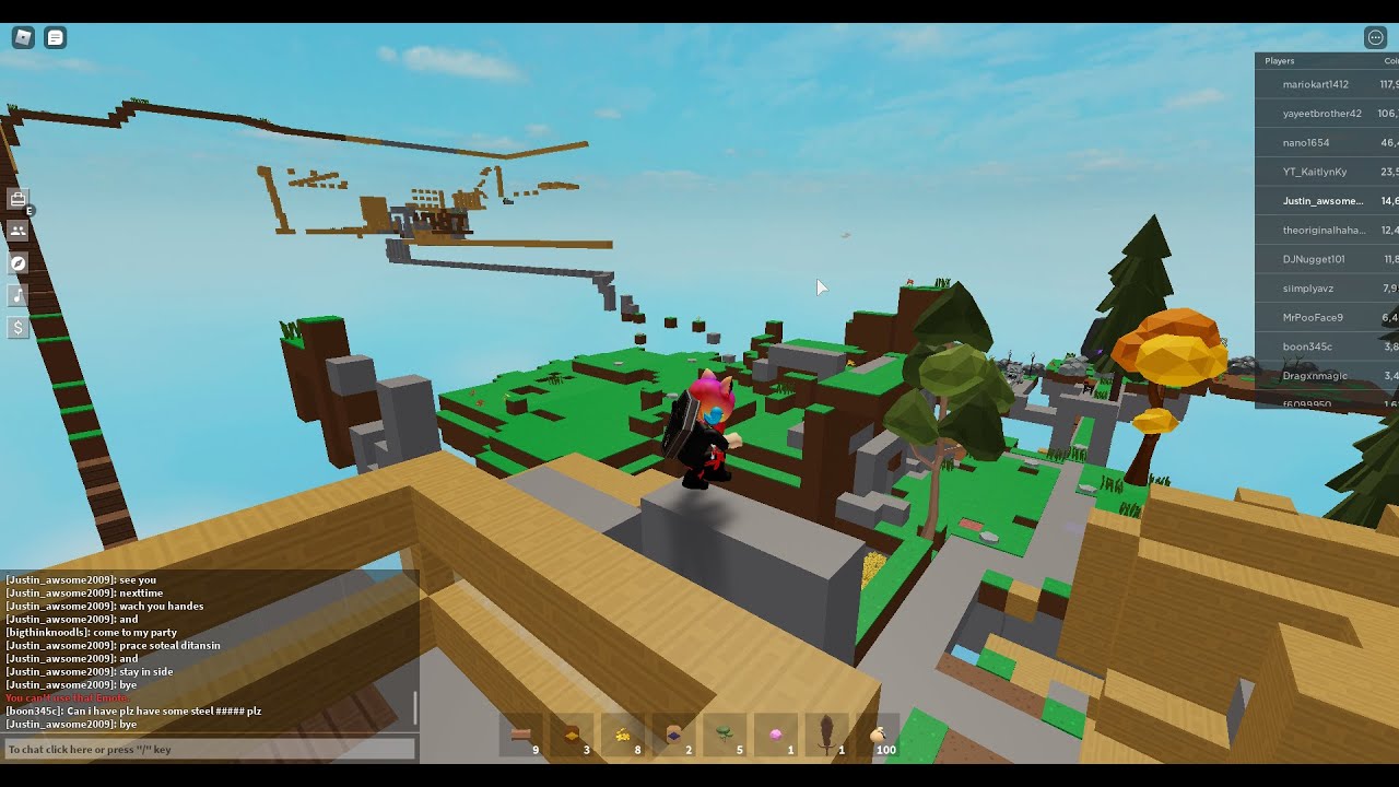roblox sky block my sky block tour!!!!!!!!!!! skyblock part 2 - YouTube