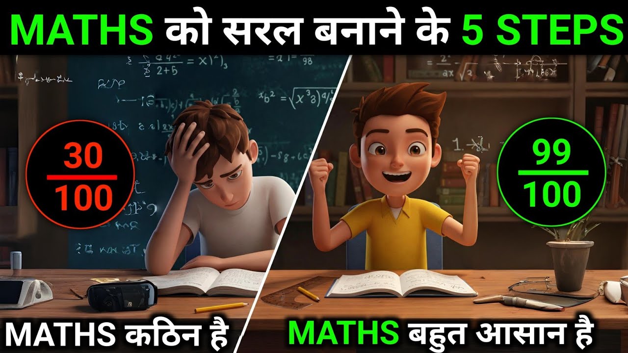 MATHS में जीरो से हीरो बनने का सबसे POWERFUL FORMULA | How to Score ...