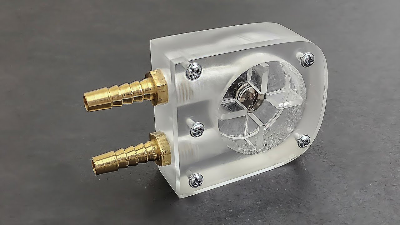 Few know how to make DIY mini water pump! - YouTube