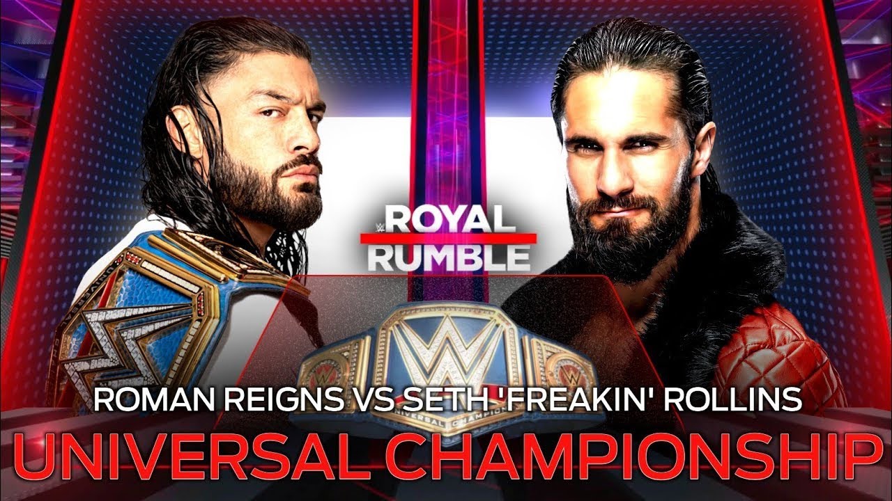 Roman Reigns VS Seth Rollins | Universal Championship | Stick Nodes ...
