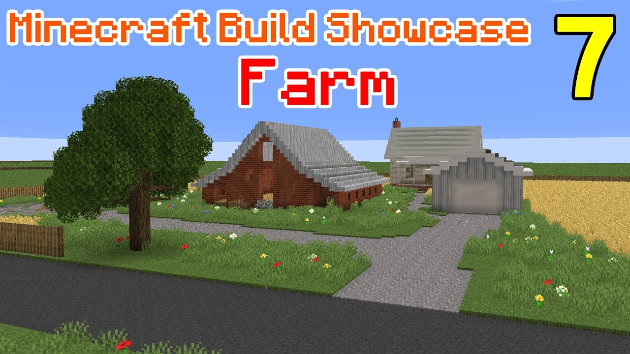 Minecraft Build Showcase 7 | Farm - YouTube