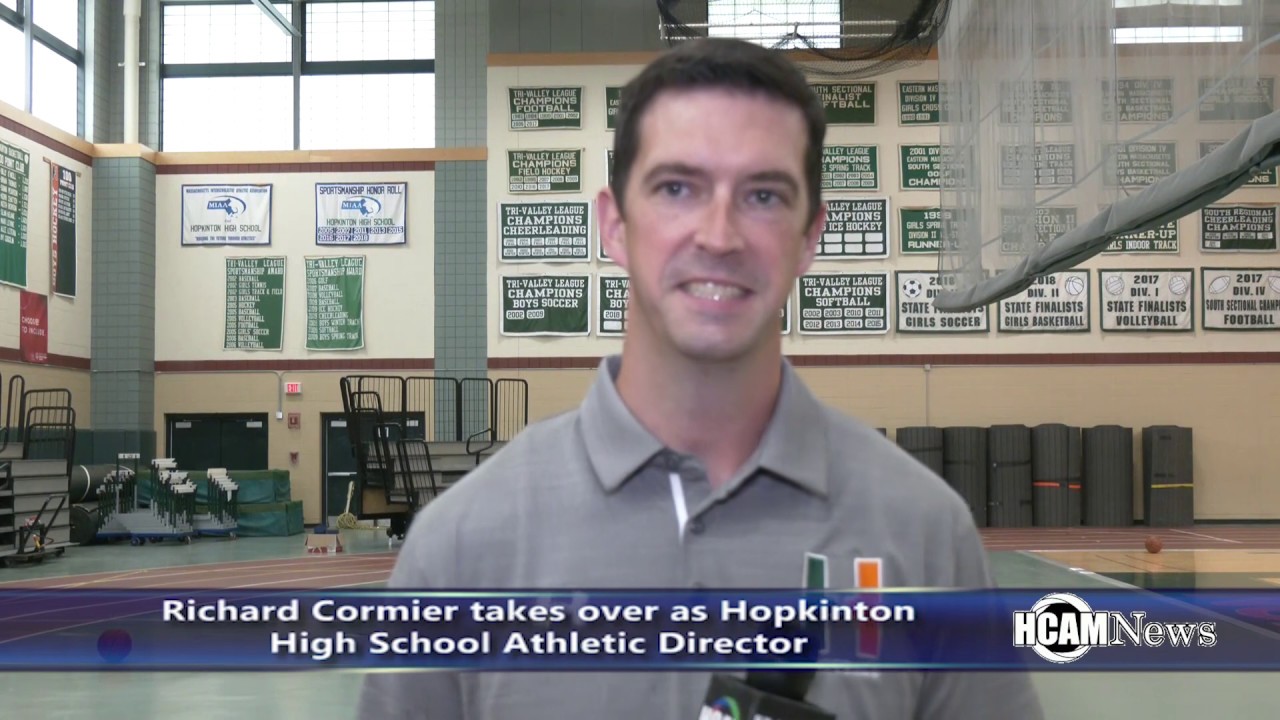 Richard Cormier talks about becoming Hopkinton HS Athletic Director ...