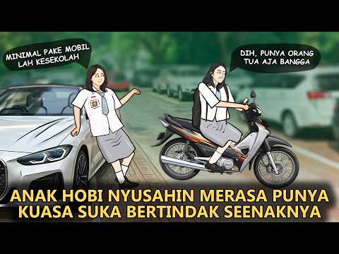Anak Hobi Nyusahin! Merasa punya kuasa akhirnya bertindak seenaknya | Drama Animasi