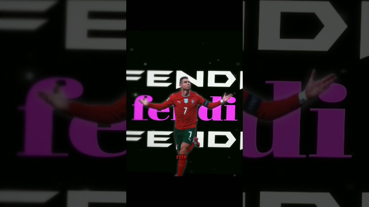 Fendi X Ronaldo 😍 #cr7 #football #4k #edit #ronaldo #trending #shorts # ...