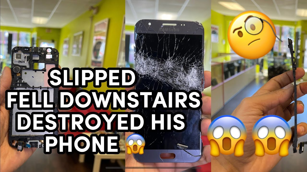 He didn’t pay attention when he was coming downstairs,Slipped ...