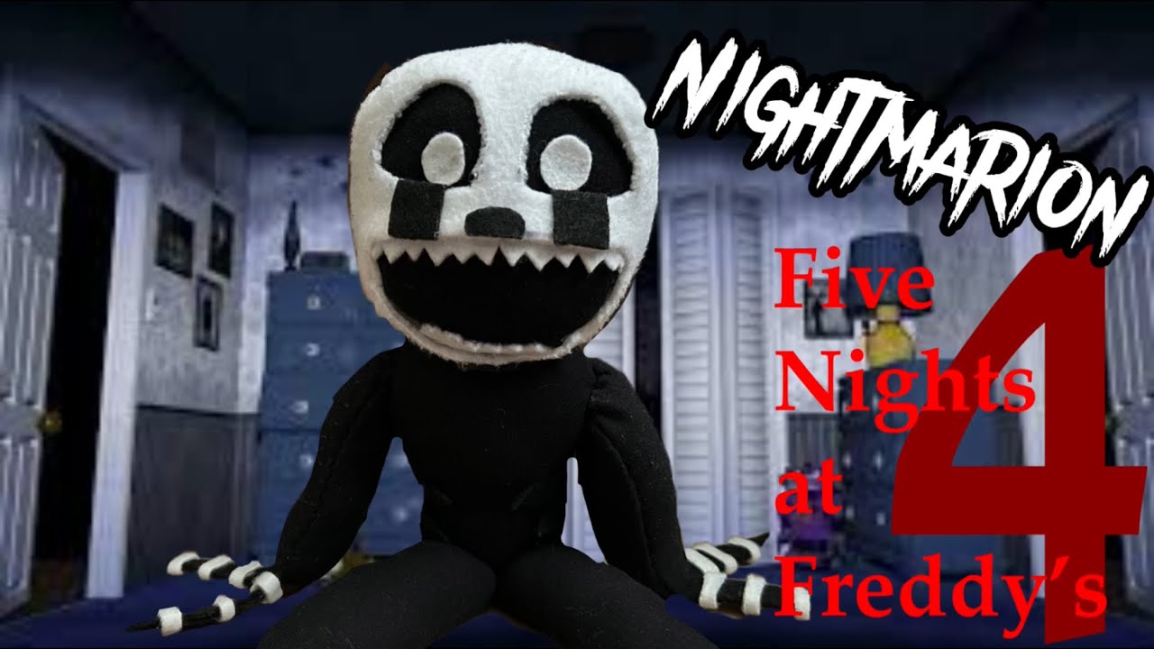 Nightmarion Fnaf 4 Plush Review - YouTube