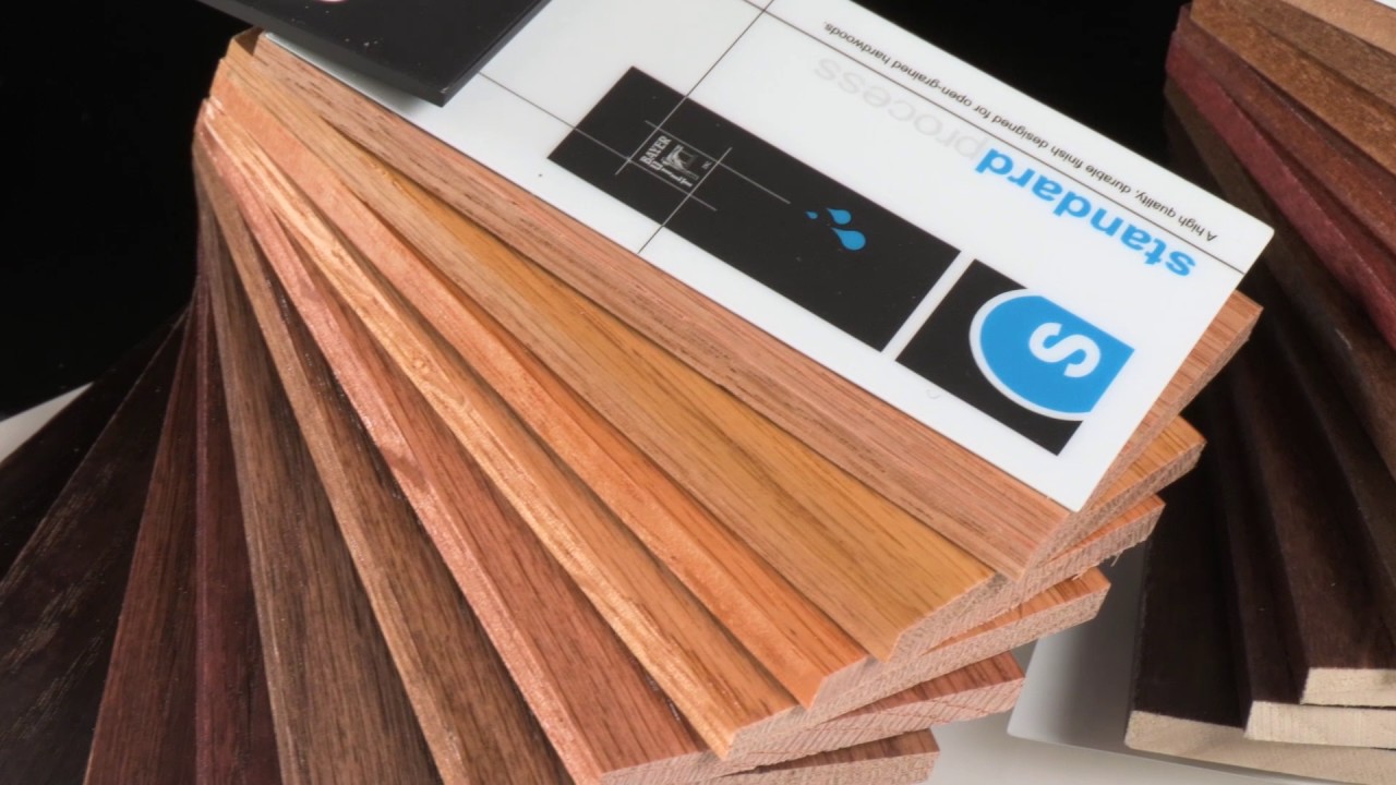 Pre-finish Stain - YouTube