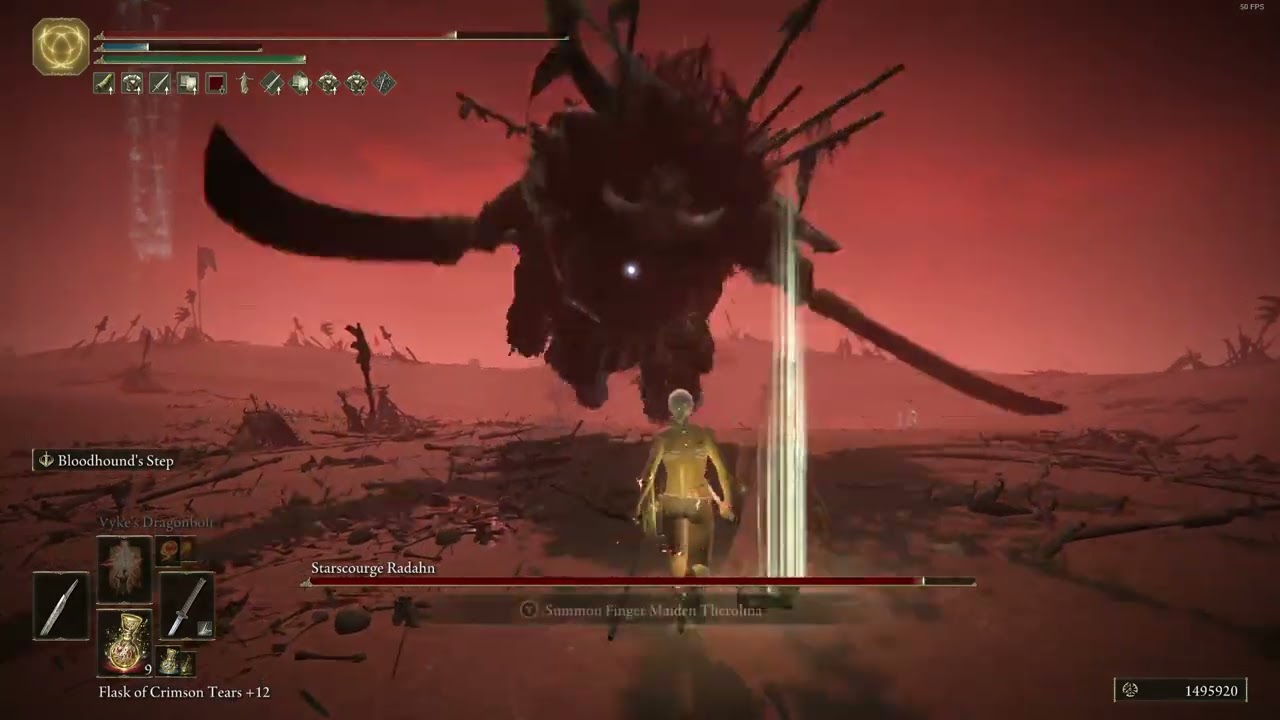 radahn 1 phase no armor no summon, what a cheese !!! - YouTube