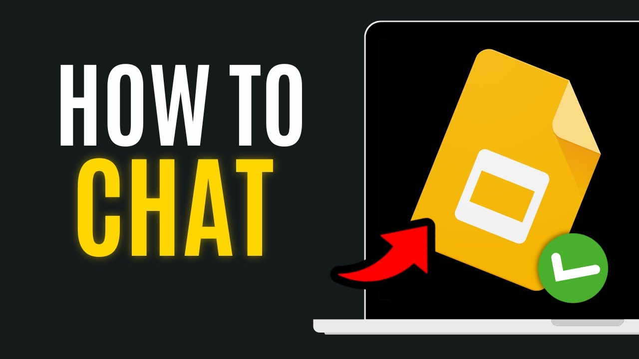 How to chat in Google Slides - YouTube