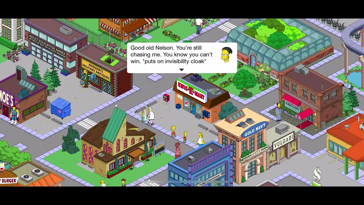 Simpsons Tapped Out: Long Arm Cannon of the Law #thesimpsons #tappedout ...