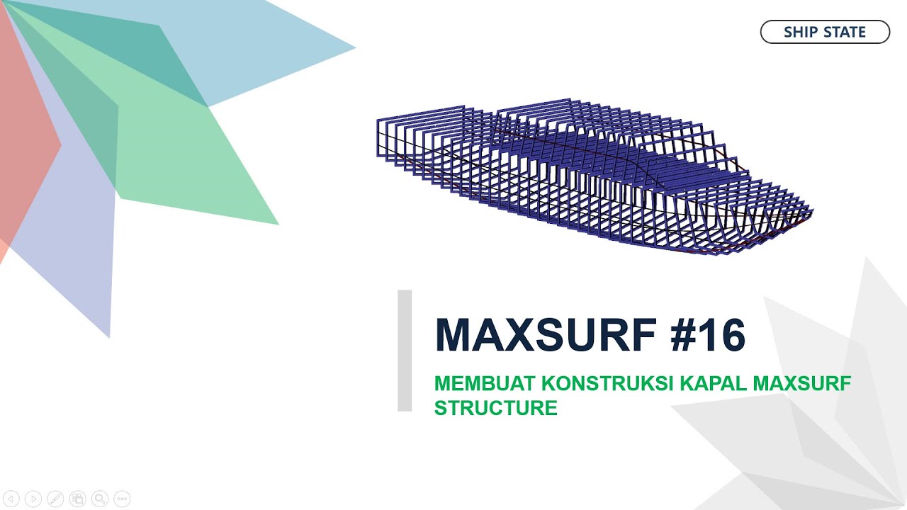 Maxsurf #16 - Membuat Konstruksi Kapal dengan Maxsurf Structure - YouTube