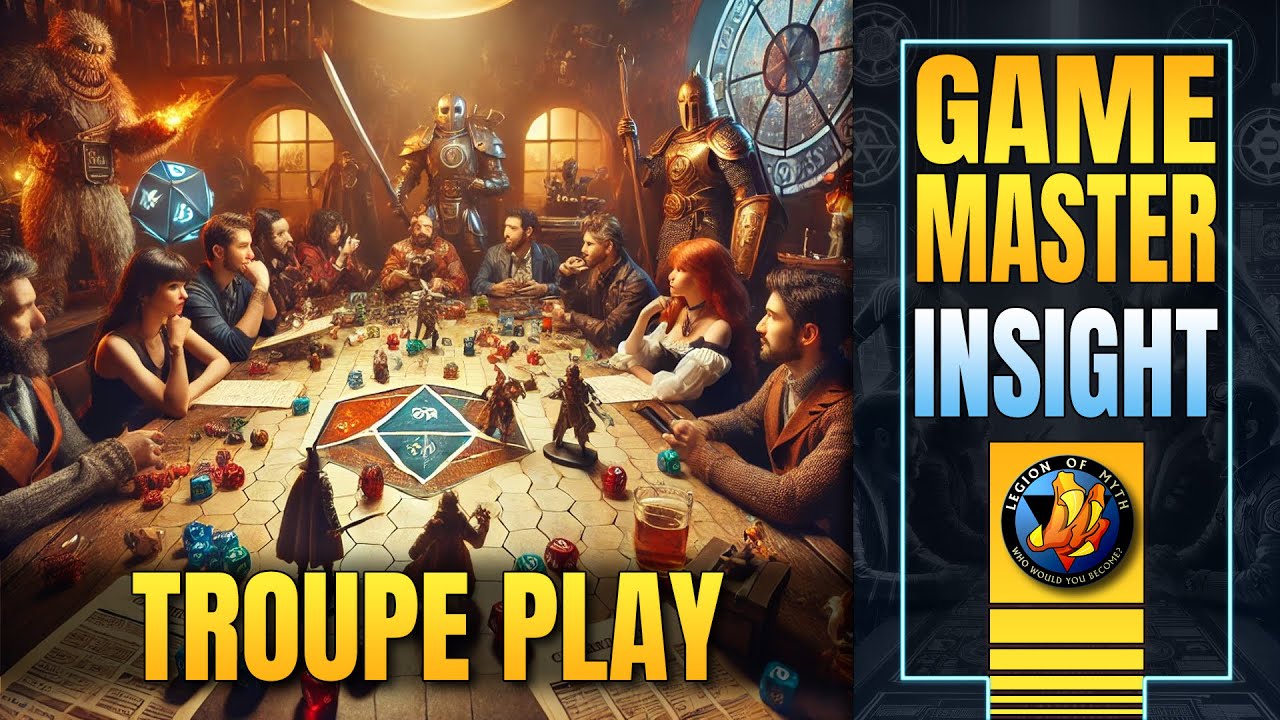 How to Run a Successful Troupe-Style Tabletop RPG Campaign - YouTube