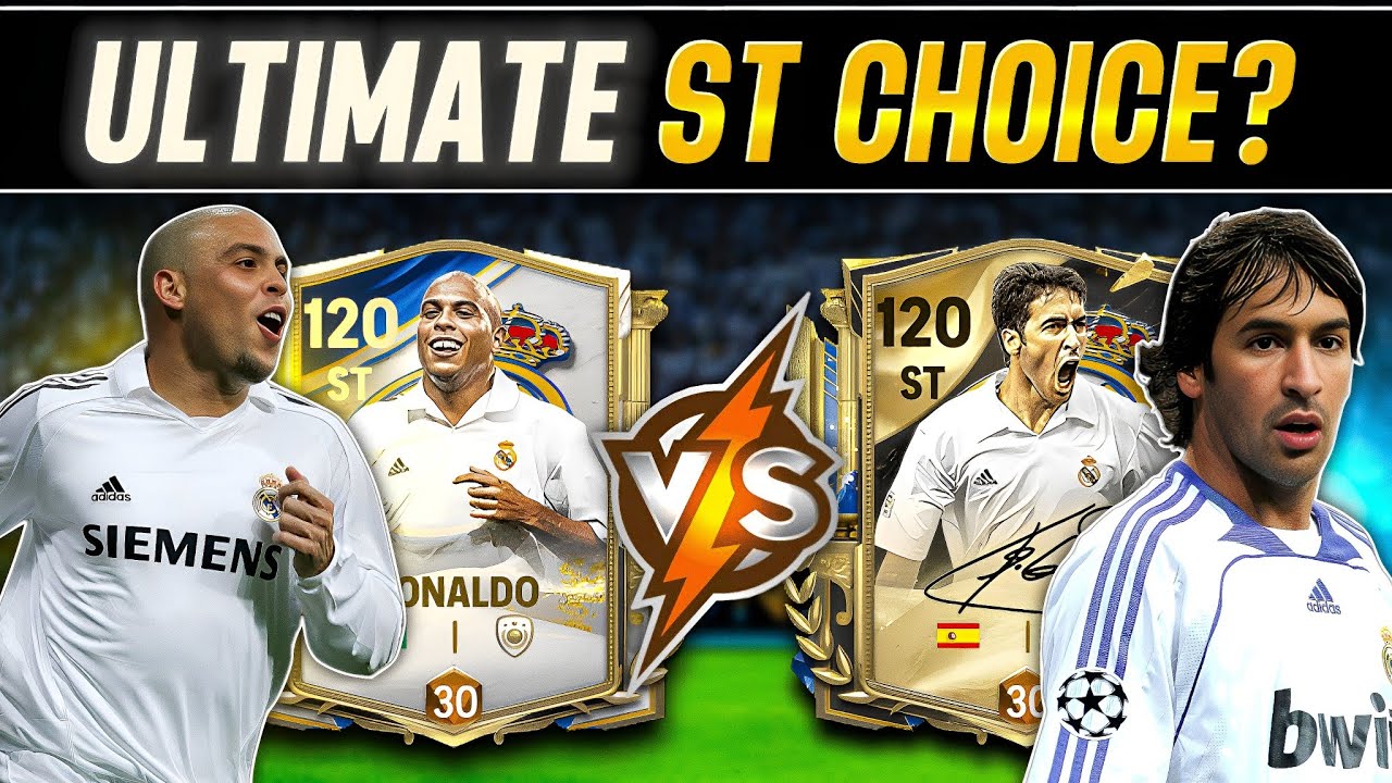 R9 vs Signature RAUL - Ultimate ST Showdown! Full Comparison! FC Mobile ...