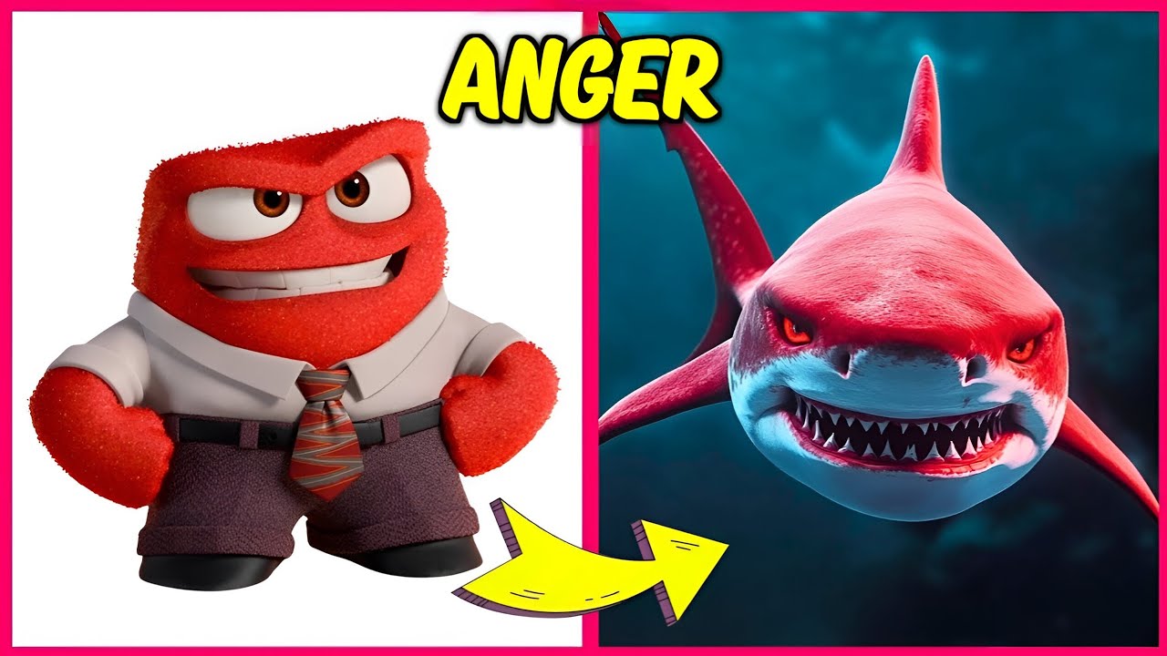 Inside Out 2 Characters As Animals + Guess The Voice | Inside Out 2 ...