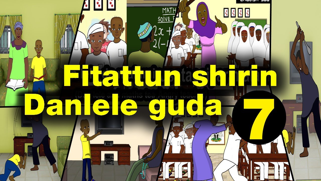 Top 7 Danlele cartoon || Fitattun shirin Danlele guda bakwai - YouTube