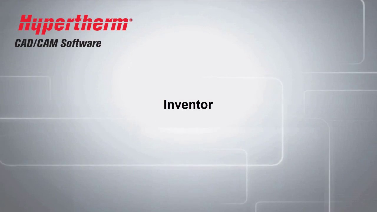 Inventor® software interface - YouTube