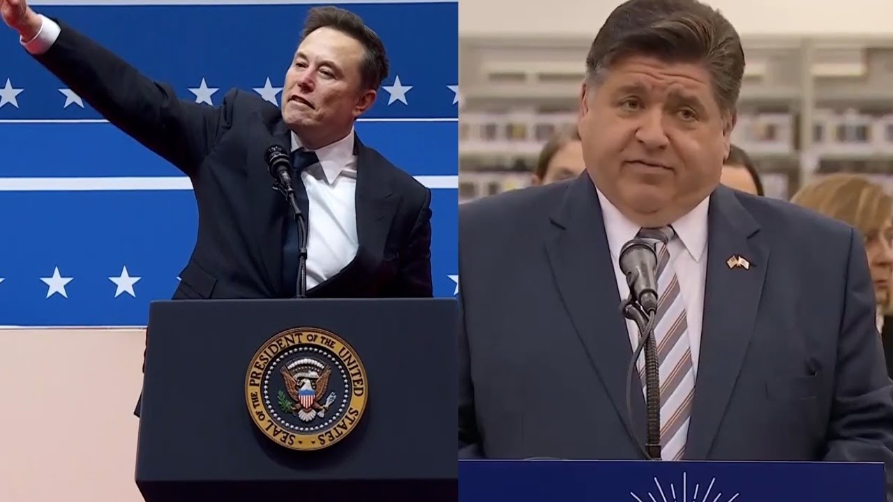 Pritzker calls on Trump to condemn Elon Musk for 'giving a Sieg Heil ...