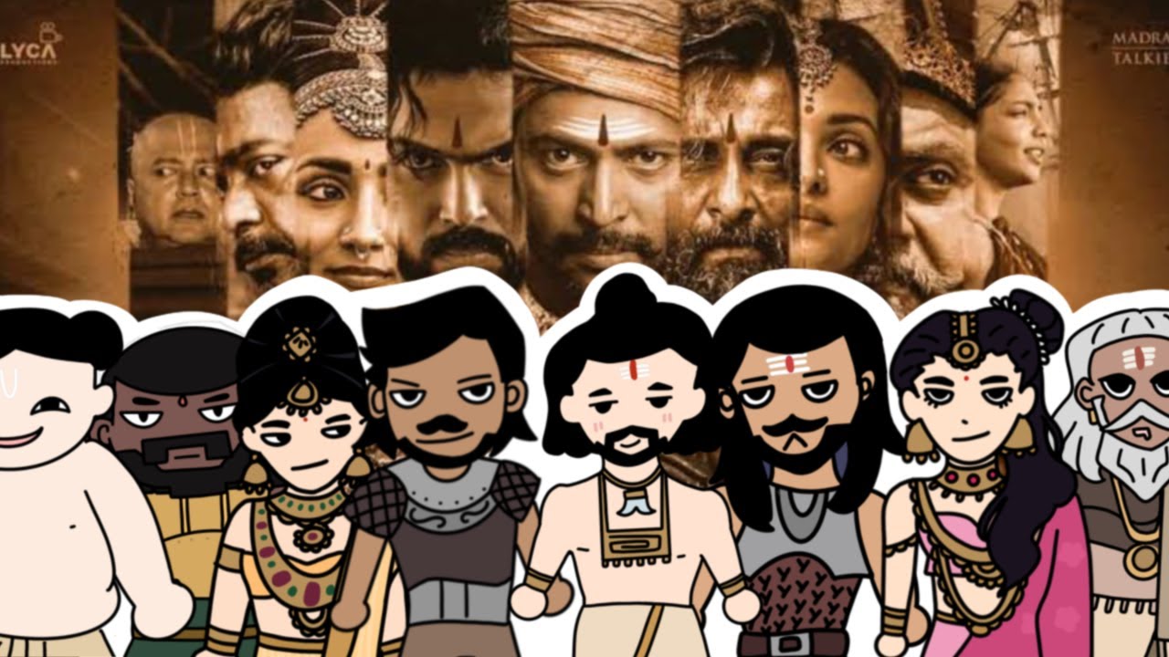 ANIMATED PONNIYIN SELVAN 1 RECAP - YouTube