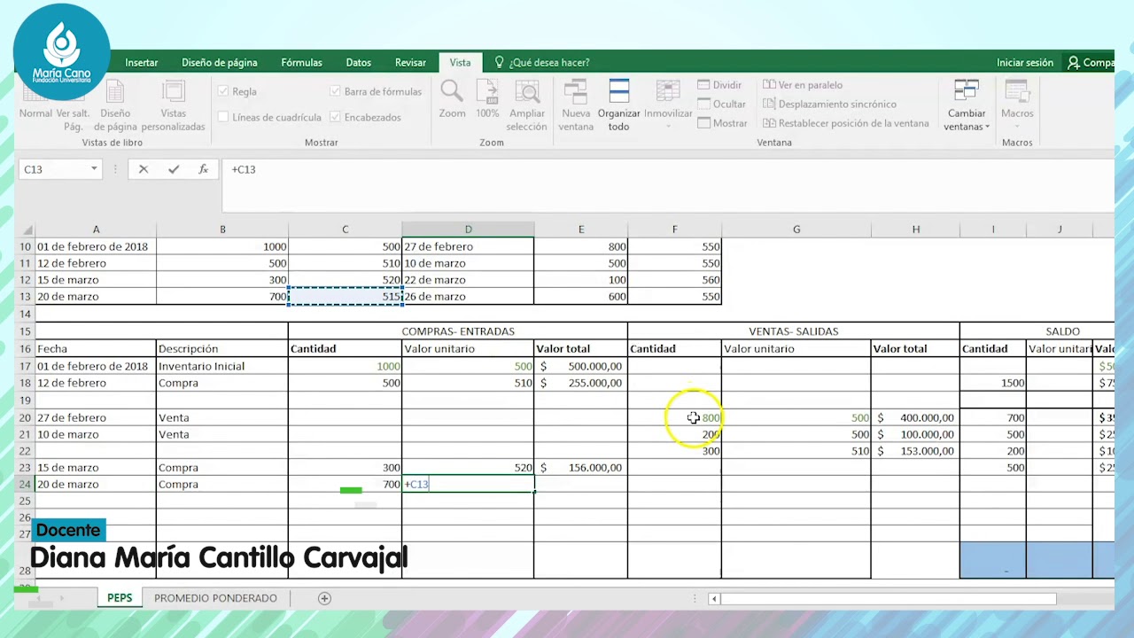 Método FIFO PEPS - YouTube