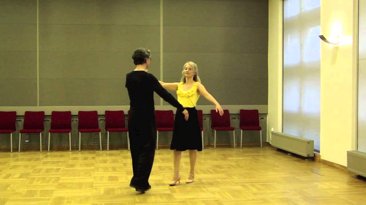 How to Dance Waltz - Basic Routine 3 - YouTube
