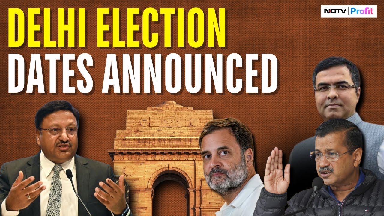 ECI LIVE I Election Commission LIVE I Delhi Assembly Election Date I ...