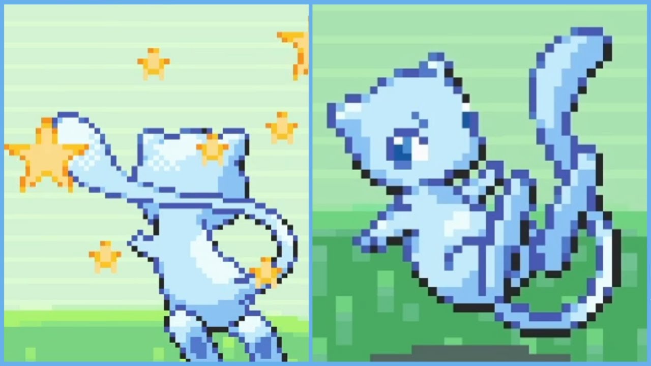 Shiny Mew Sprite