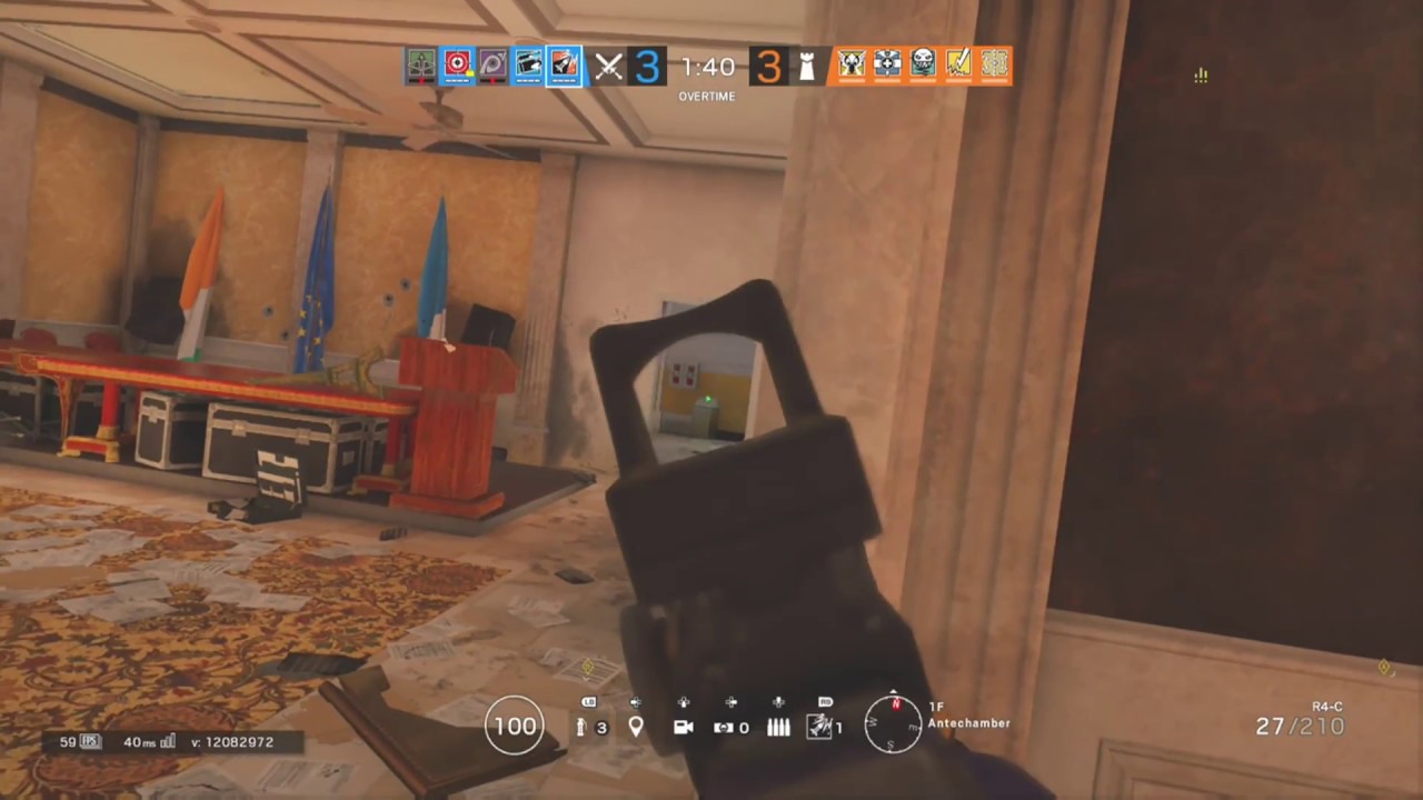 1v5 R6 ( I restart playing R6 ) - YouTube