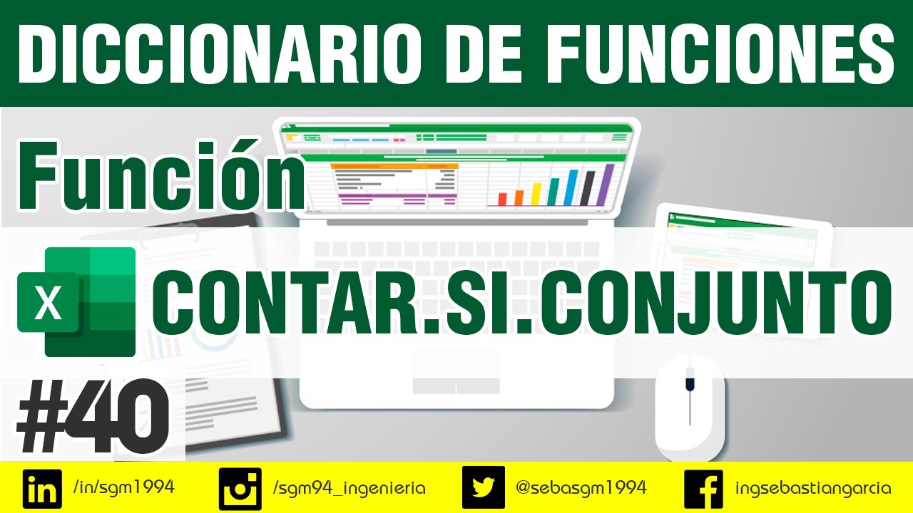 Contar con varios criterios en Excel // Función CONTAR.SI.CONJUNTO ...