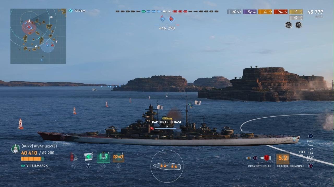 World of Warships: Legends | Victoria con el Bayern - YouTube