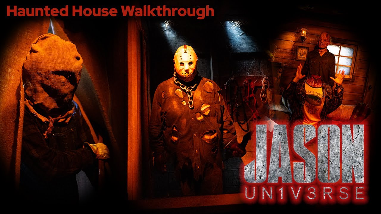 Escape Camp Crystal Lake | Jason Un1v3rse Haunted House Walkthrough ...