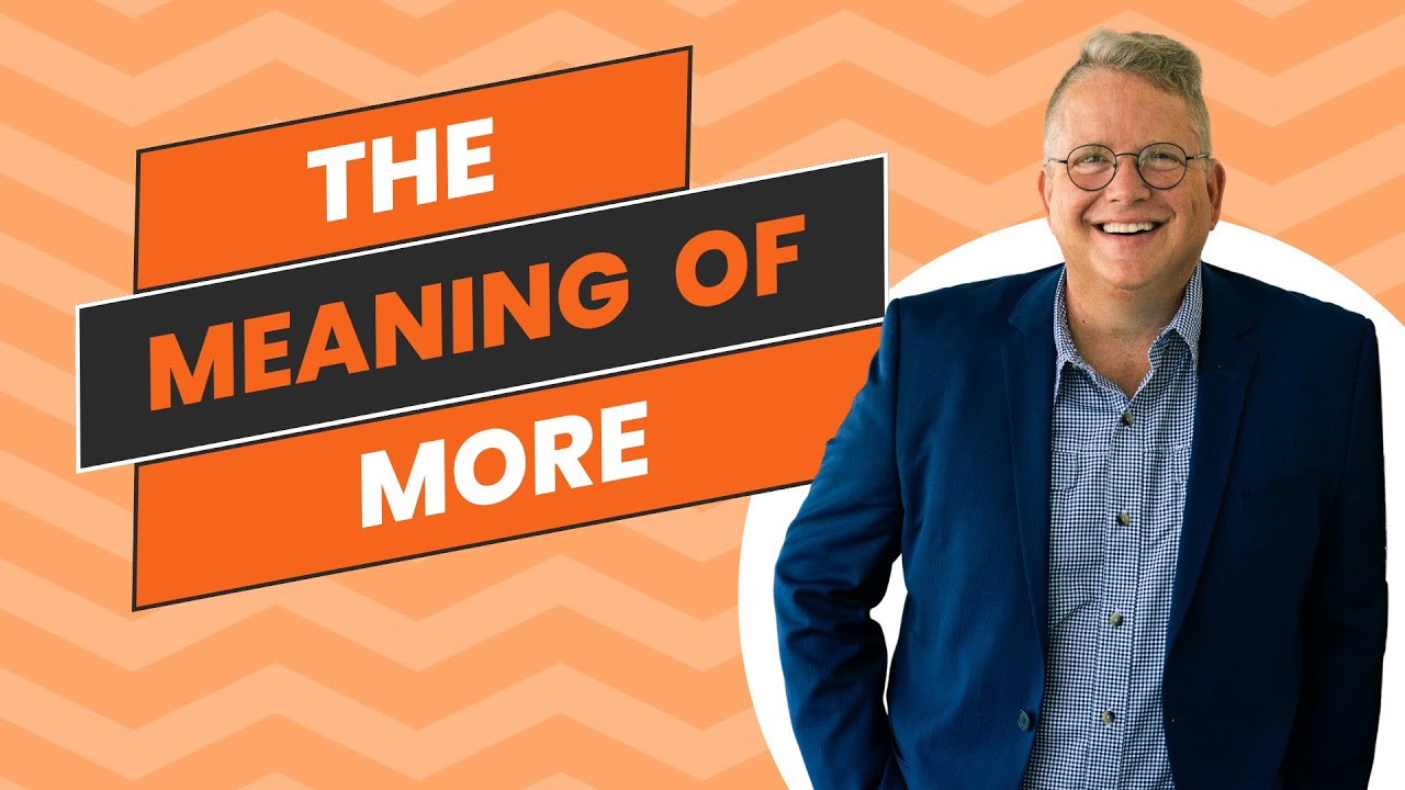 Generously Blessed | The Meaning Of More - YouTube