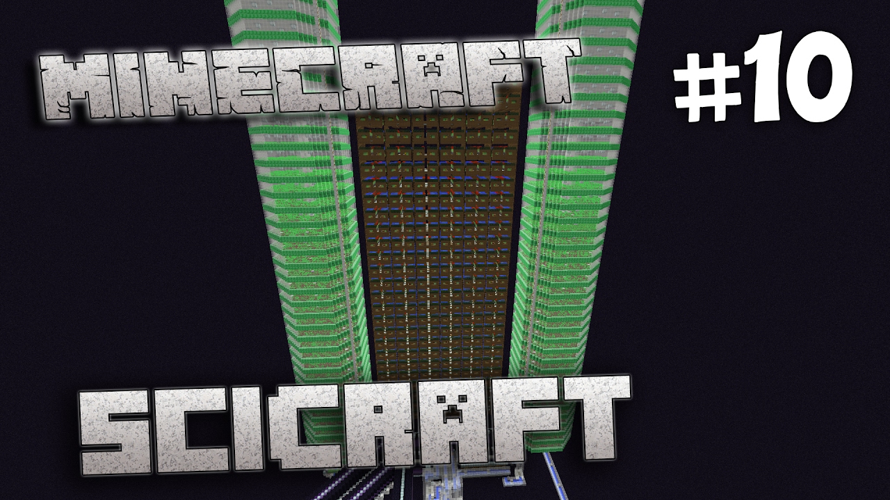 Minecraft: SciCraft EMERALD TOWERS!! [ Server Tour #10 ] - YouTube