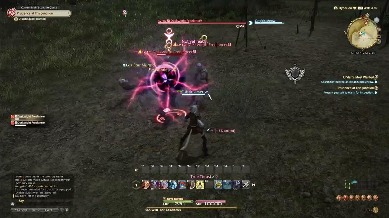 FFXIV Beginner Guide Part 3 - Guide to unlocking Hunting Log + All Other Classes & Professions ...