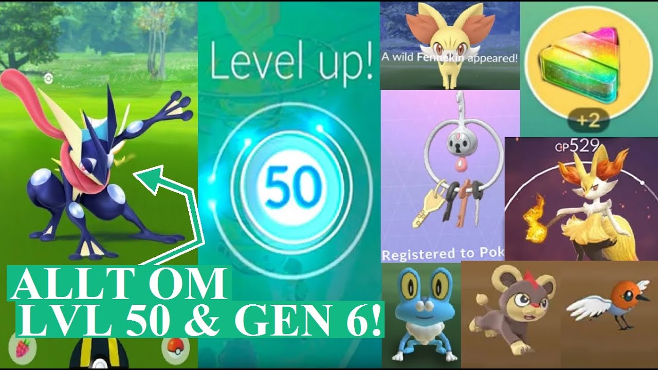 Pokemon GO på Svenska | LEVEL 50, GEN 6 & MER! | STÖRSTA NYHETERNA ...