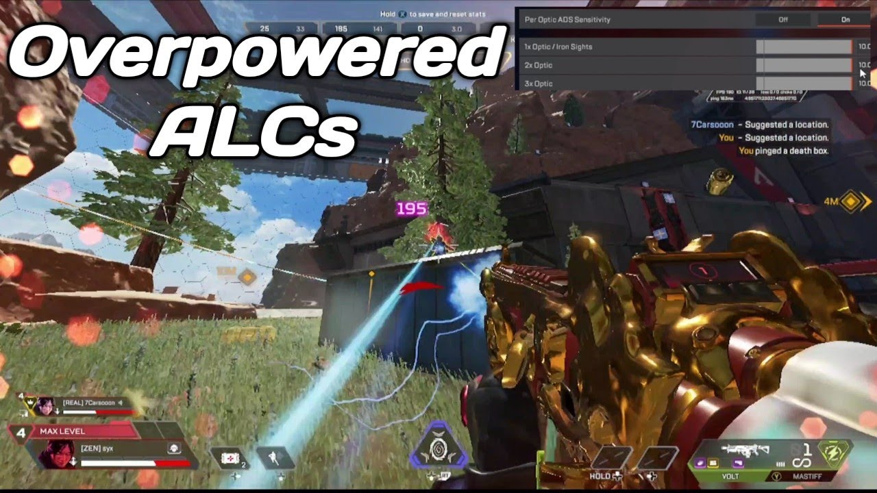 My New INSANE ALC Controller Sensitivity Reveal | Apex Legends - YouTube