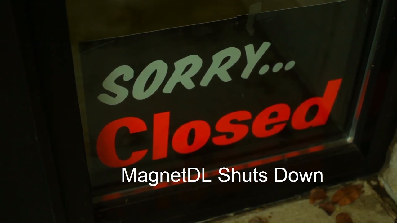 Magnet DL shutdown - YouTube