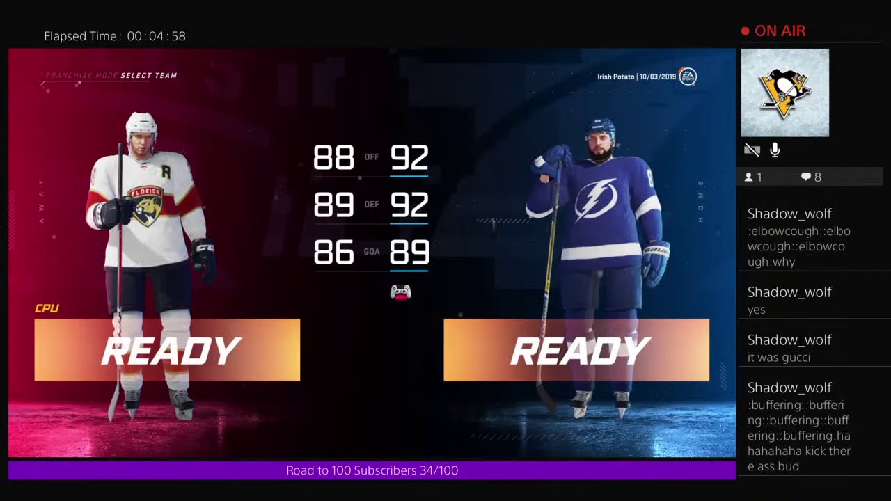 NHL 20 Franchise #1 - YouTube