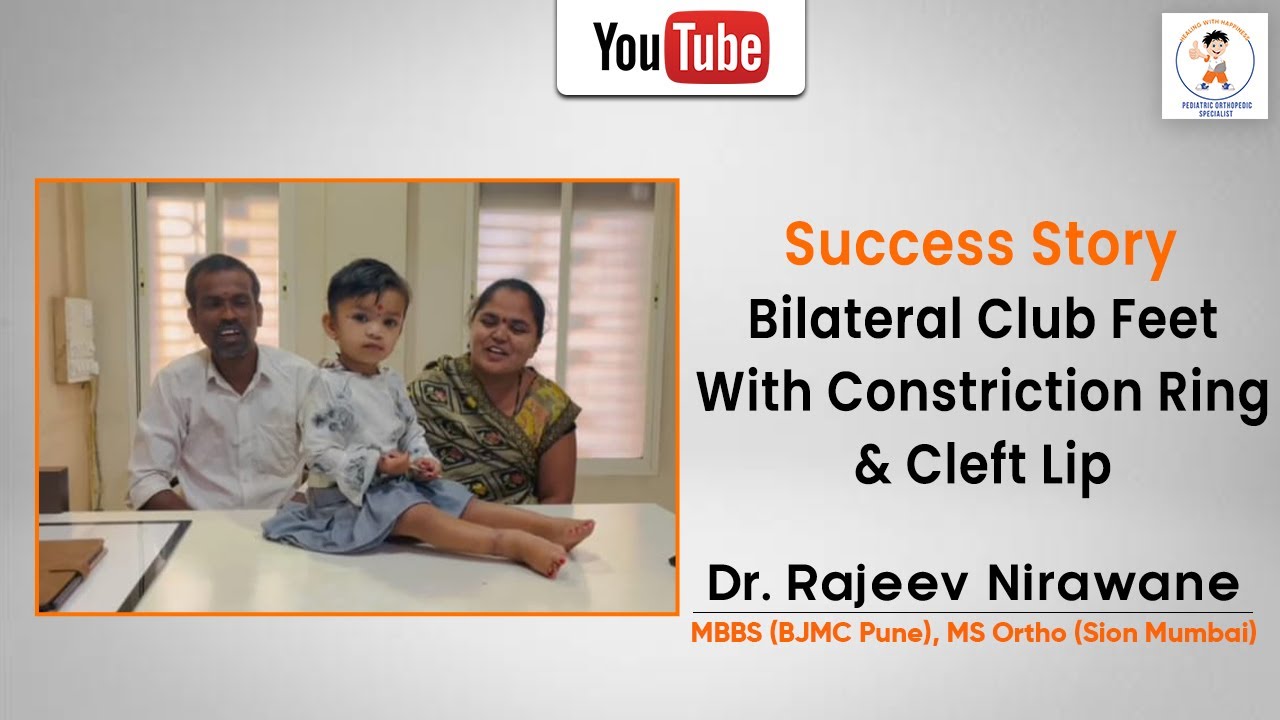 Parents Testimonial | Bilateral club feet with constriction ring and ...