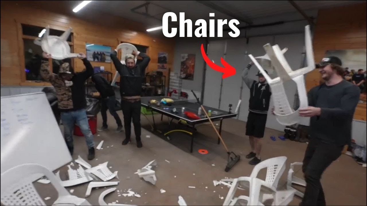 Cboystv's chair breaking extravaganza - YouTube