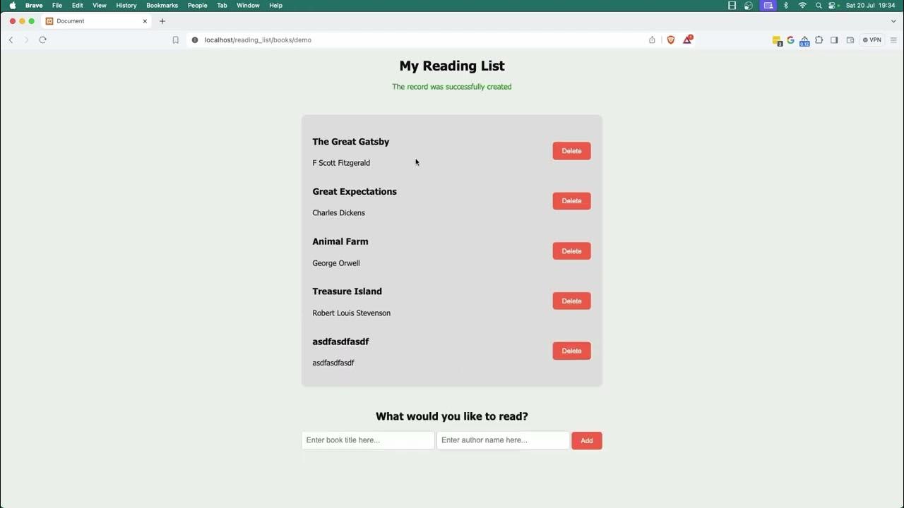 Trongate MX Tutorial pt 3 : Deleting Records - YouTube